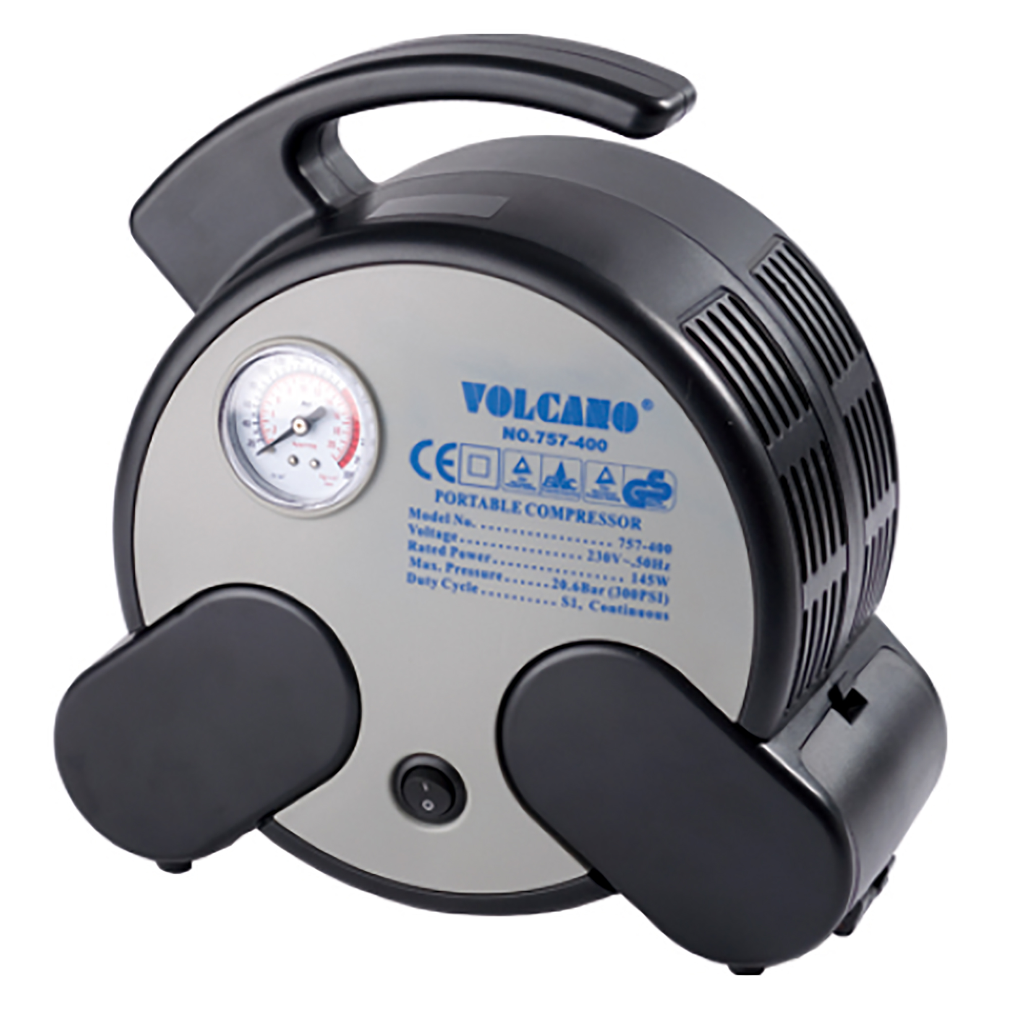 Ballkompressor Volcano II | Binder Sportgeräte